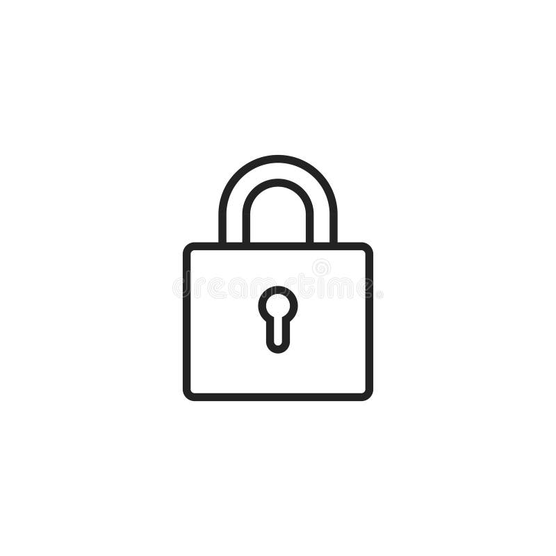 Lock Clipart Outline Images