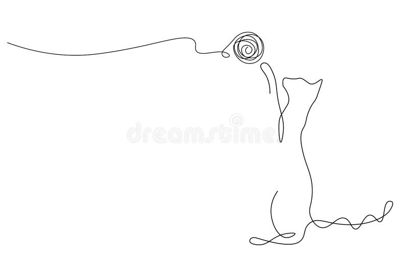 Cat Line Drawing Stock Illustrations – 90,706 Cat Line Drawing Stock ...