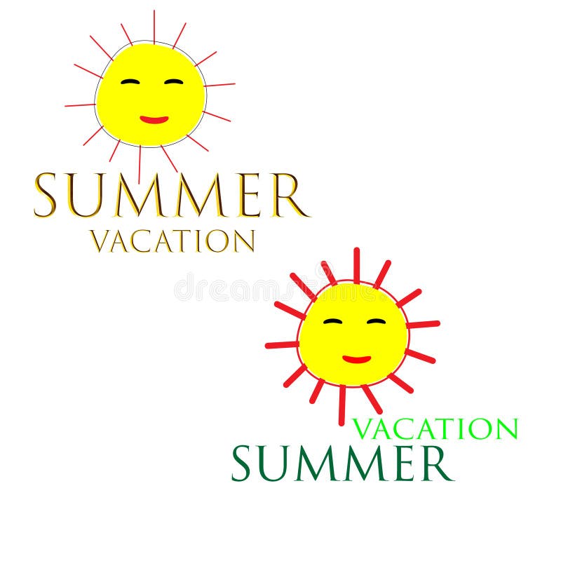 Summer, Spring Day Vector Illustration. Lake or River with Lush Green ...