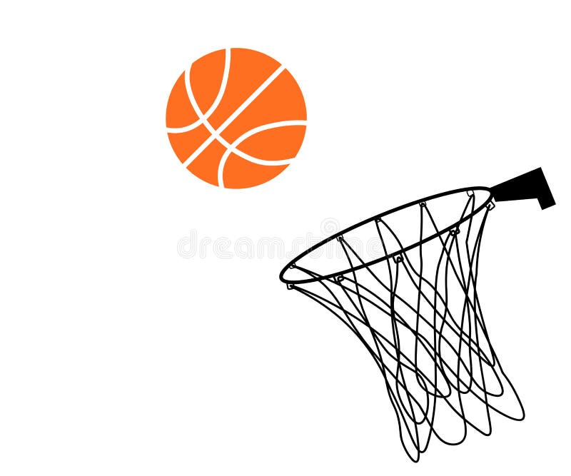 Web basketball and hoop stock illustration. Illustration of activity ...