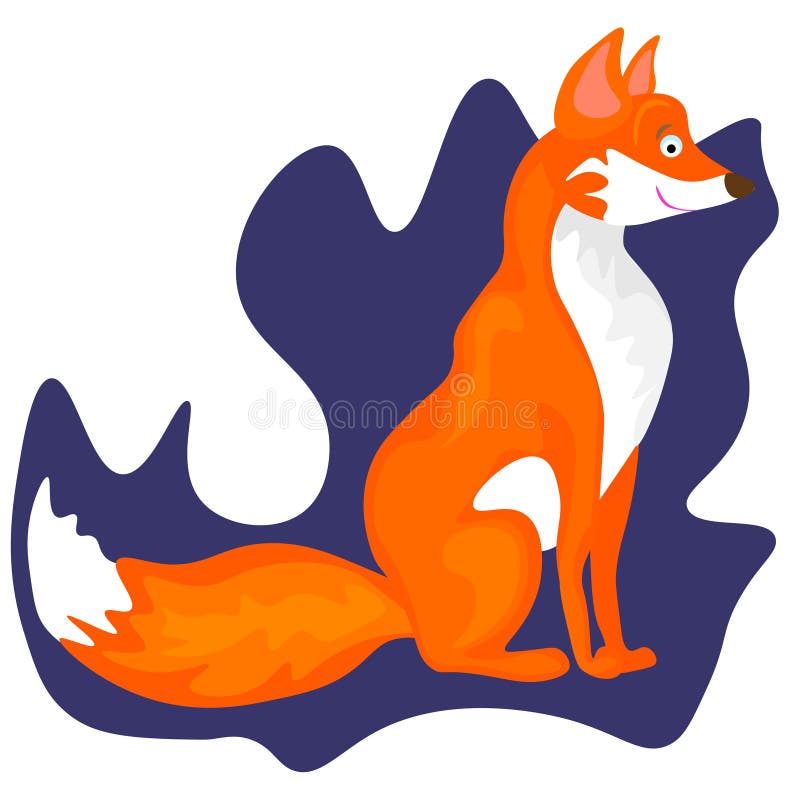 Web Fox - Lovely Illustration and Card Stock Illustration ...