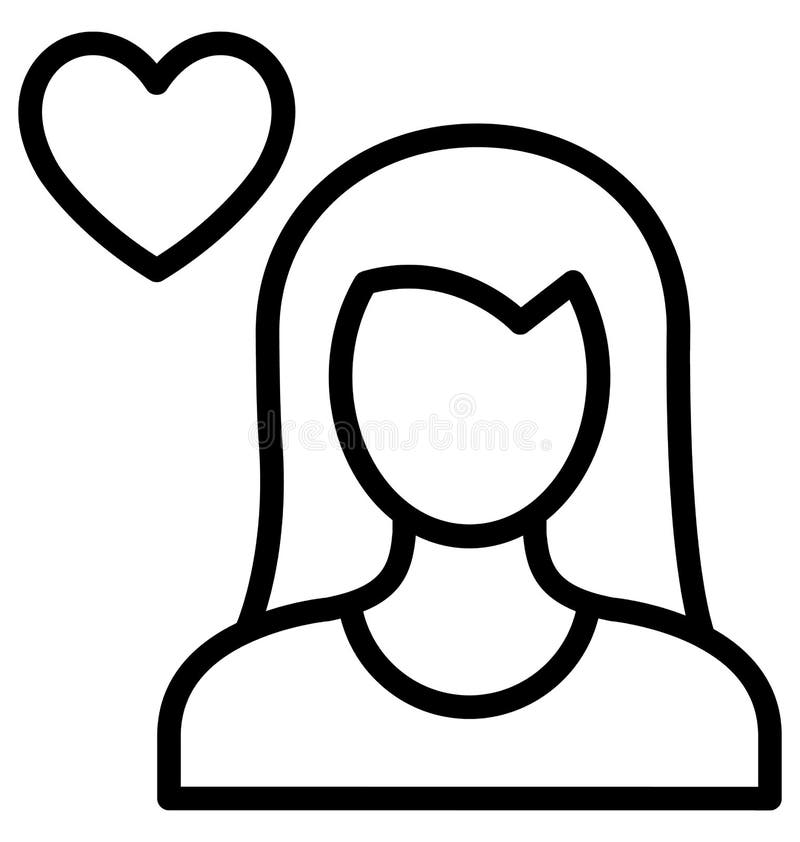 Feeling Loved Isolated Vector Icon Which Can Easily Modify or Edit ...