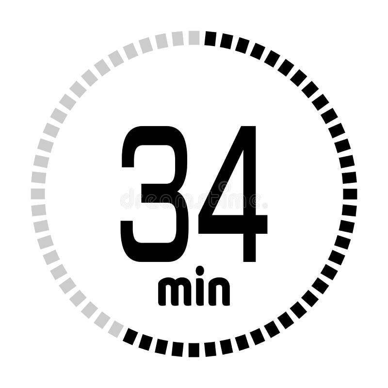 The Minutes Countdown Timer Stock Vector - Illustration of loading ...