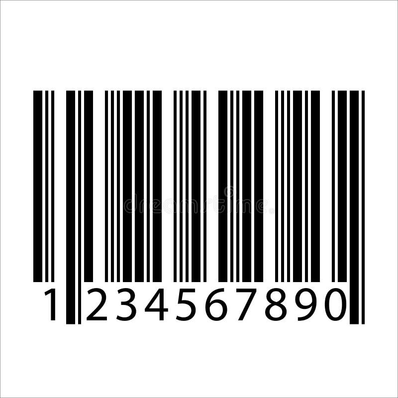 Barcode. Realistic Bar Code Vector Icons. Bar Code, Isolated Stock ...