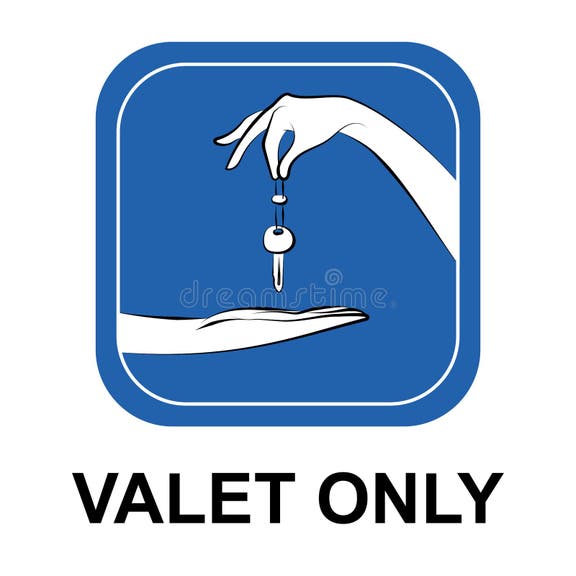 Valet logo stock vector. Illustration of logo, sticker - 150551803