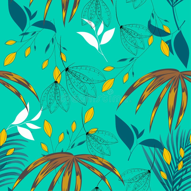 Jungle Design Trend Stock Illustrations – 22,763 Jungle Design Trend ...