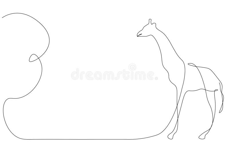 Line Drawing African Animals Stock Illustrations – 2,384 Line Drawing ...