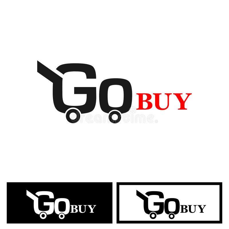 Go Buy Stock Icons. Flat Set Icon. Label Stock Vector - Illustration of ...