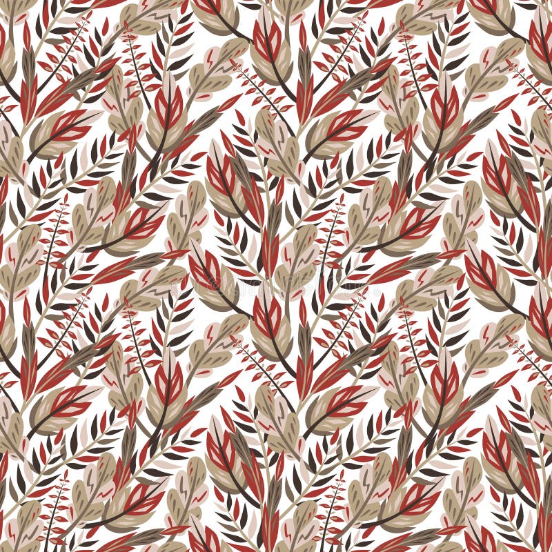 Floral Seamless Pattern. Trendy Print for Textile Stock Vector ...