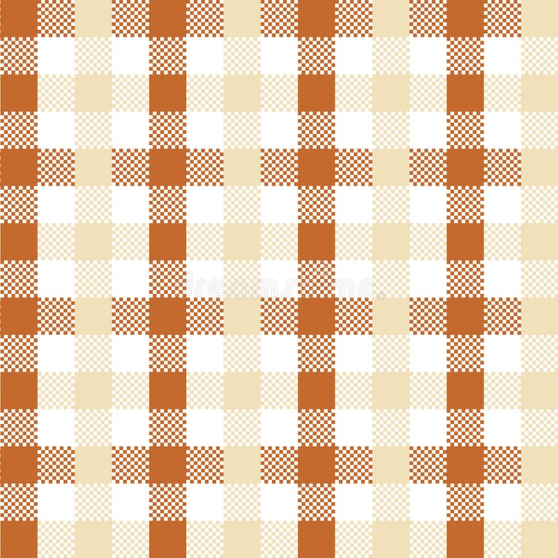 Light Brown Gingham Pattern. Texture from Squares for - Plaid ...