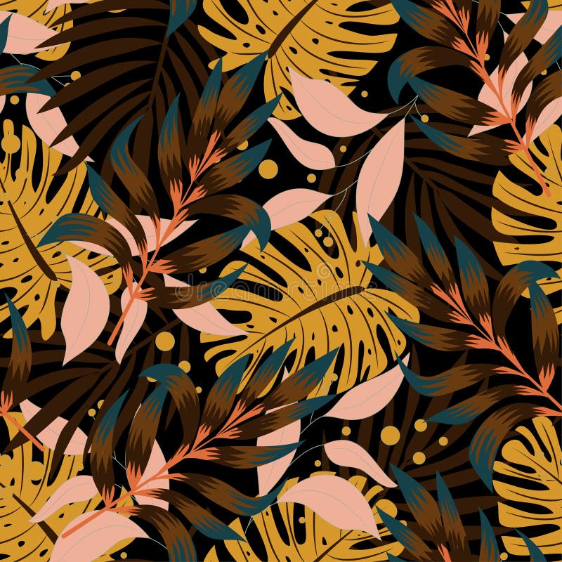 Seamless Hawaii Summer Pattern Stock Illustrations – 53,832 Seamless ...