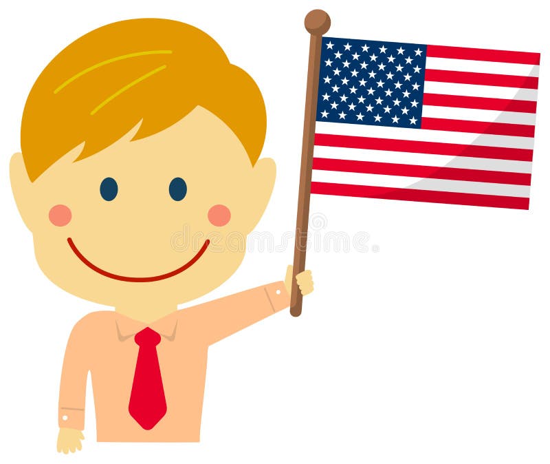 Cartoon Business Person Set with National Flags / Philippines Stock ...