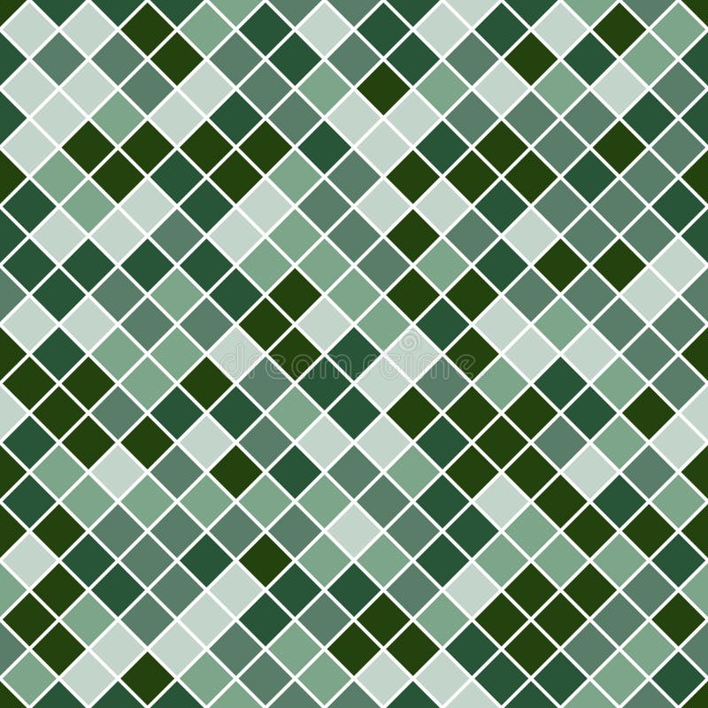 Abstract Pattern Seamless Design with Square Motif Stock Vector ...