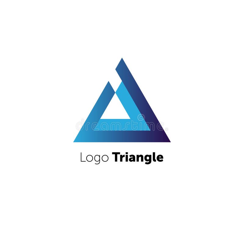 Modern Triangle Logo Design Inspiration For Business And Company Stock ...