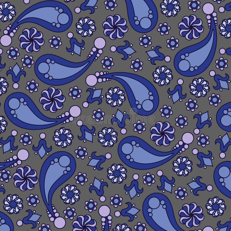 Paisley pattern.Texture stock vector. Illustration of elegant - 163018062