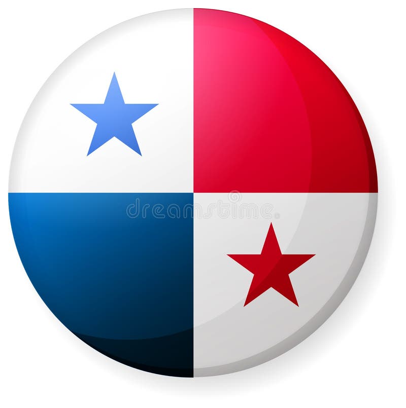 Panama Round Flag Icon Stock Illustrations – 221 Panama Round Flag Icon ...