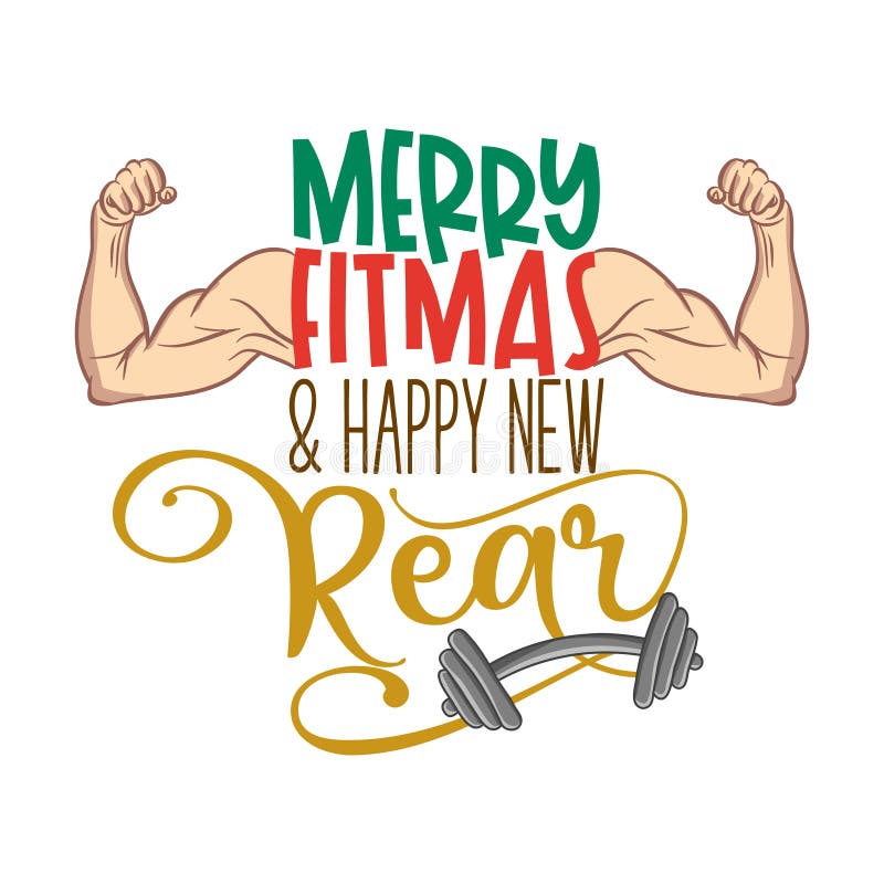 Merry Fitmas Stock Illustrations – 12 Merry Fitmas Stock Illustrations ...