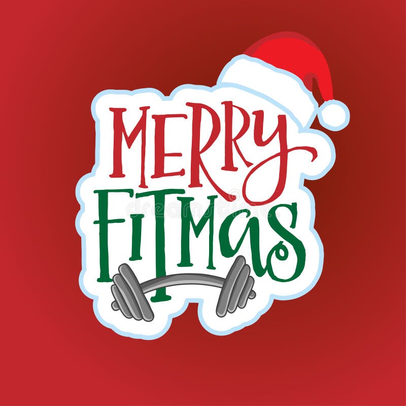 Merry Fitmas Stock Illustrations – 12 Merry Fitmas Stock Illustrations ...