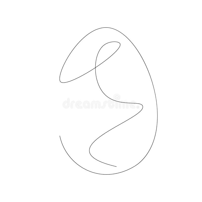 One Line Drawing Eggs Stock Illustrations – 446 One Line Drawing Eggs ...
