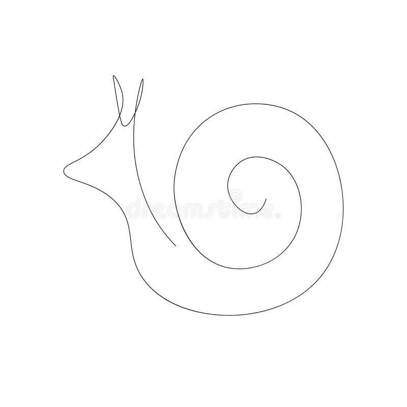 Snail Animal Icon, Vector Illustration Stock Vector - Illustration of ...