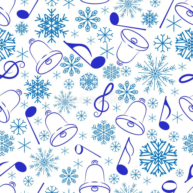 Snowflake Music Notes Abstract Stock Illustrations – 118 Snowflake ...