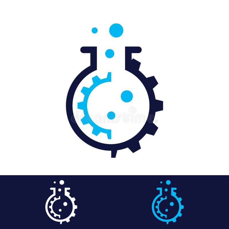 Creative Lab Abstract Logo Design Template Vector Illustration Stock ...