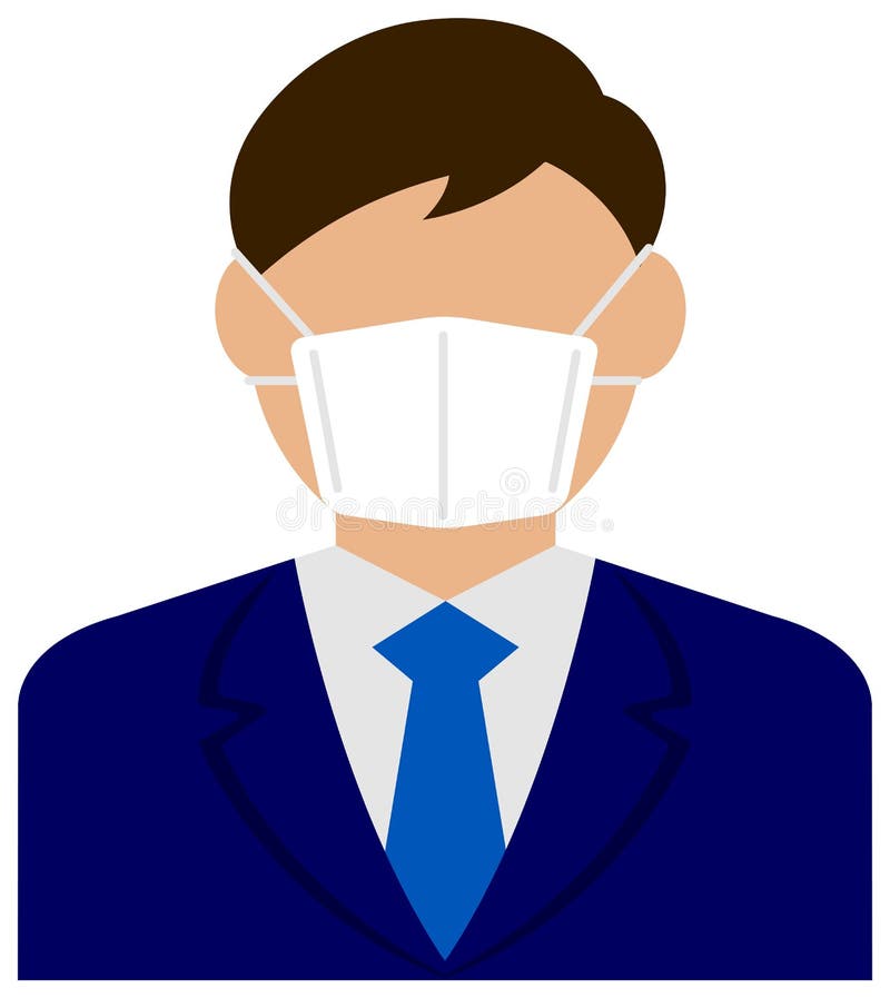 Faceless Man Wearing Formal Suit Avatar. Stock Vector - Illustration of ...