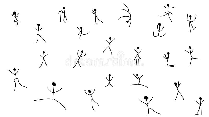 Matchstick Man Clipart