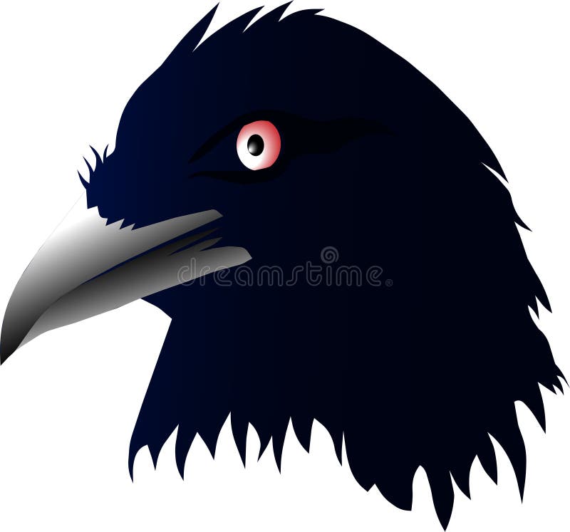 Raven Head Stock Illustrations – 1,485 Raven Head Stock Illustrations ...