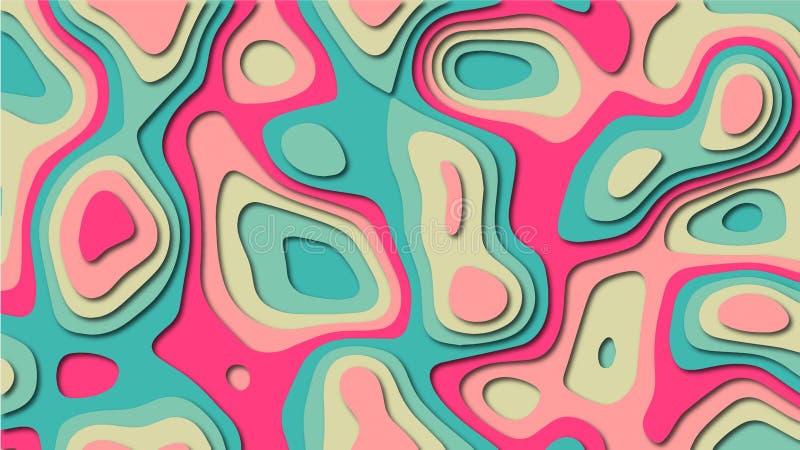 Trending Modern Abstract Paper Cut Out Background Texture Design Stock ...