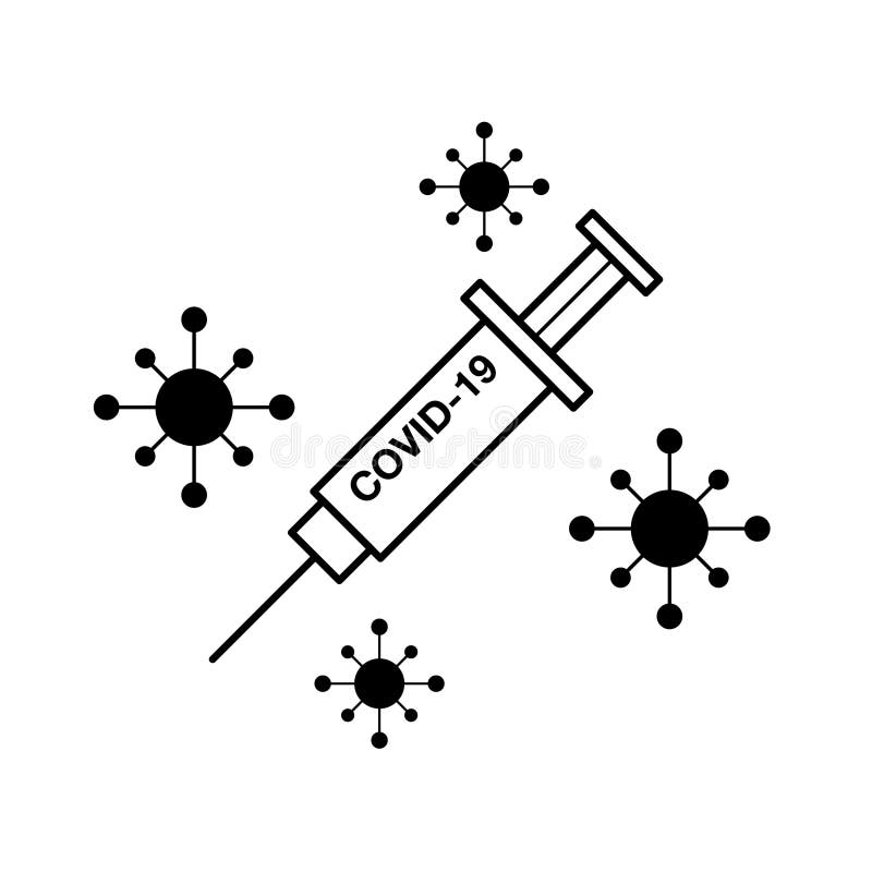 Vaccine Anti Covid-19. Injection Icon Design, Medical Health Care ...