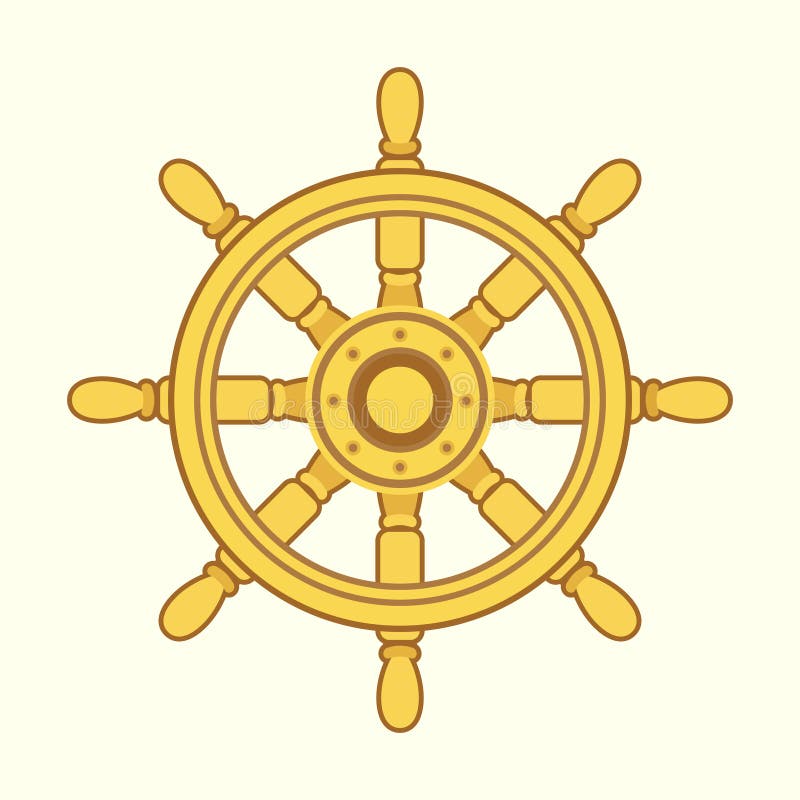 Golden ship stock illustration. Illustration of style - 2158418