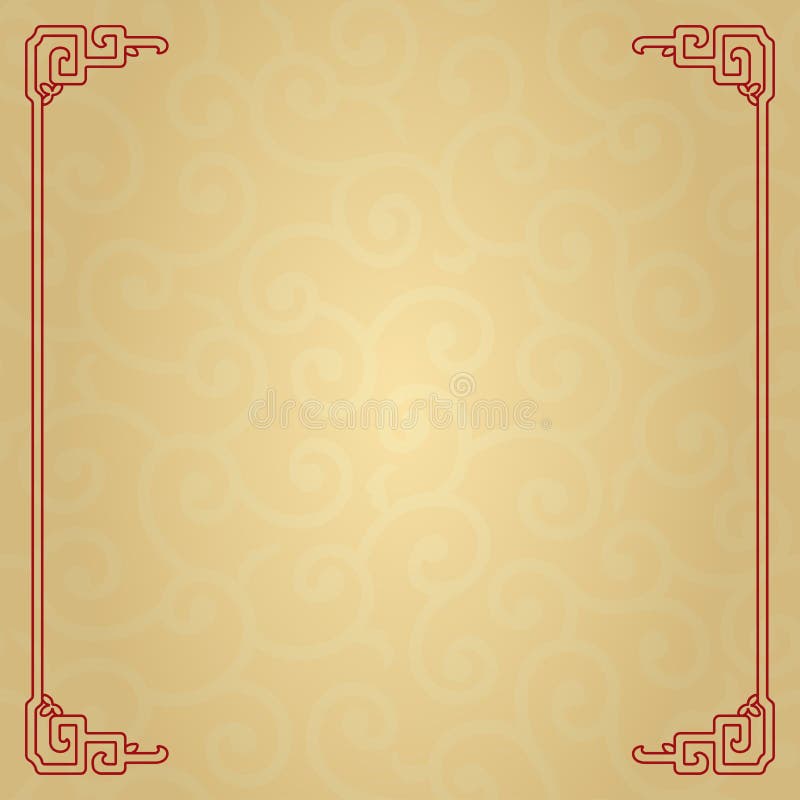 The Classic Chinese Background Template Stock Vector - Illustration of ...