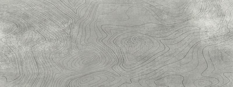 Abstract Topographic Map Background With Height Lines. Stock ...