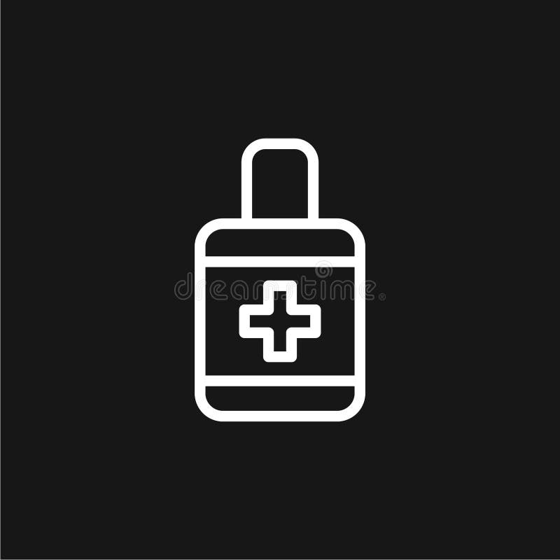 Medicine Pot for Medical and Heath Stock Illustration - Illustration of ...