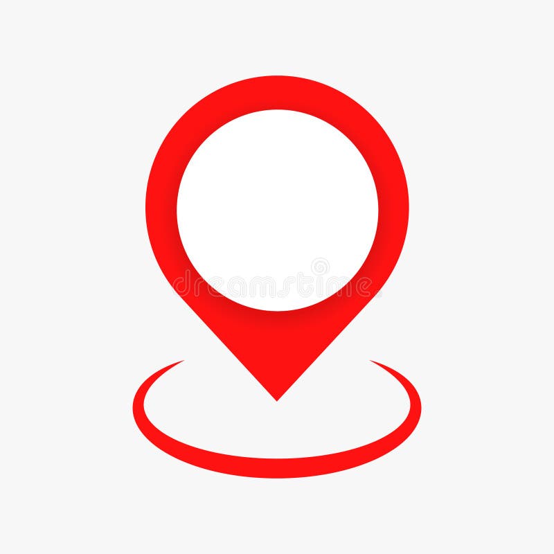 Pin Map Place Location Icon , Pin Map Symbol. Vector Illustration. EPS ...