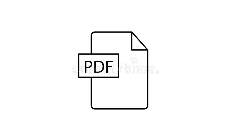 Black PDF,PNG File Document. Download Image Stock Illustration ...