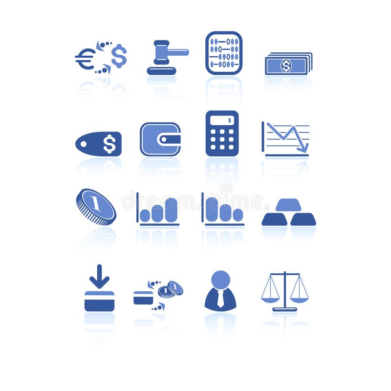 Business Icons Set. Icons for Business, Management, Stock Vector ...