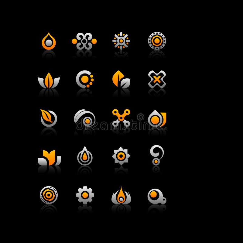 Illustration Vector Graphic of Design Elements Icons Stock Vector ...