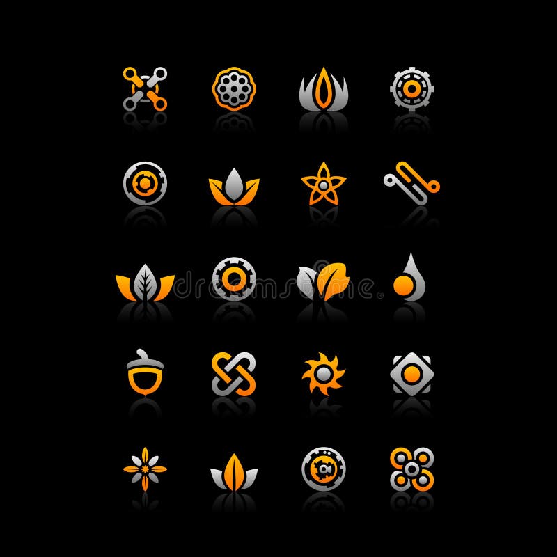 Illustration Vector Graphic of Design Elements Icons Stock Vector ...