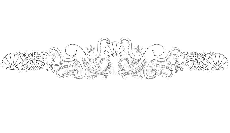 Shells Divider Stock Illustrations – 37 Shells Divider Stock ...