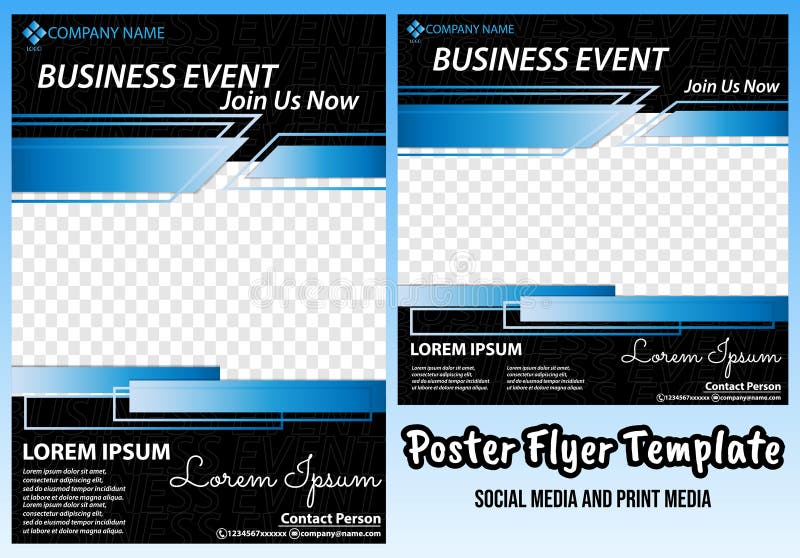 Brochure Background Template Grading Blue, Flyer Template, Banner ...