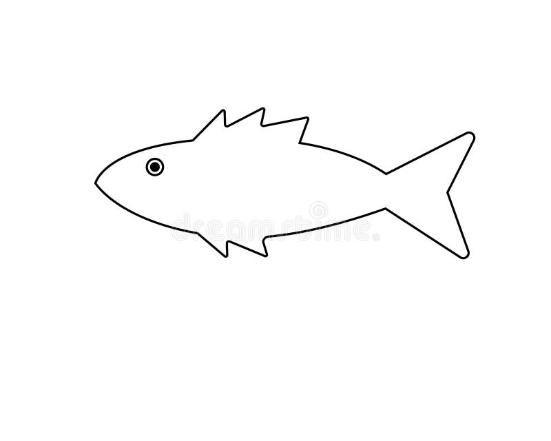 Fish Outline Template