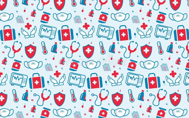 Medic Pattern Stock Illustrations – 4,950 Medic Pattern Stock ...