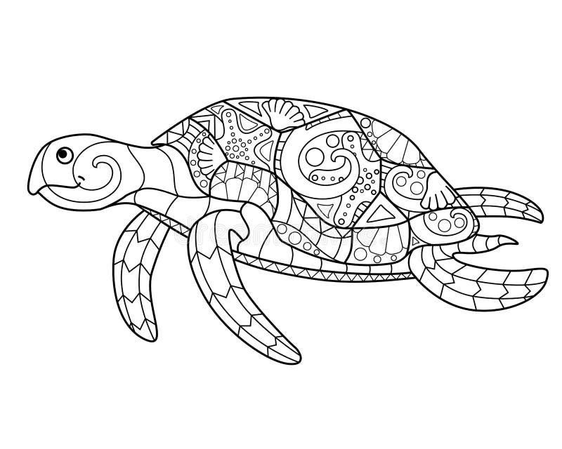 Sea Turtle Outline Stock Illustrations – 6,022 Sea Turtle Outline Stock ...