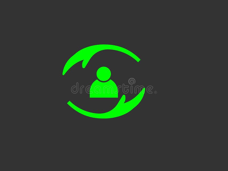 Vector Illustration of Customer Care Icon - Customer Caring Logo ...