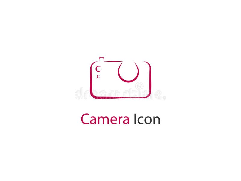 Camera Icon Photography Logo , Stand Camera Symbol Stock Vector ...