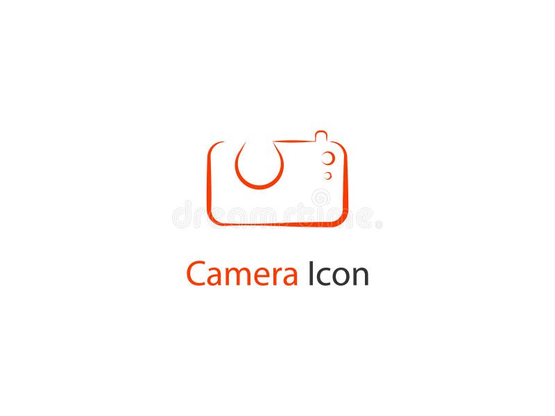 Camera Icon Photography Logo , Stand Camera Symbol Stock Vector ...