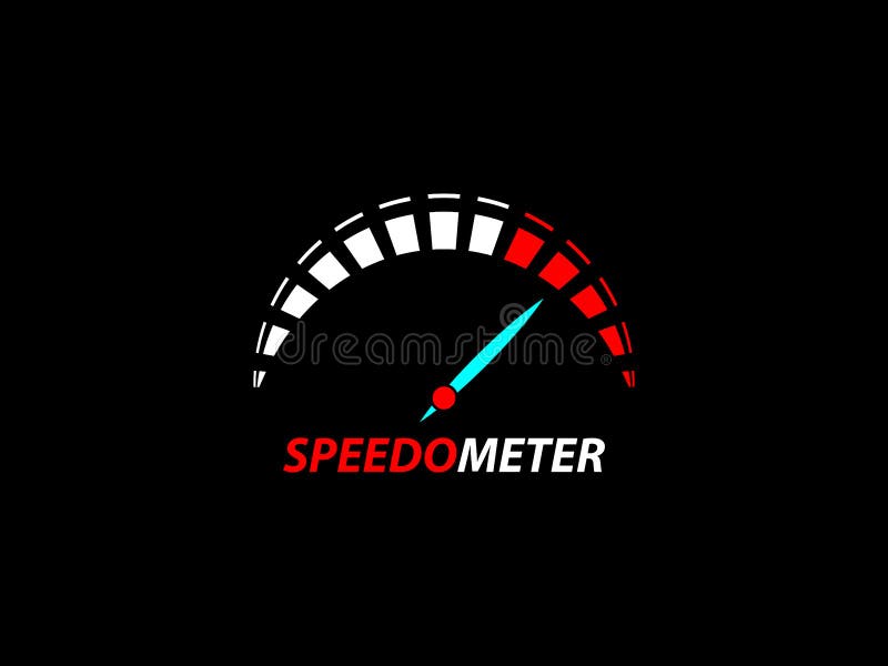 Speedometer Logo Template, Fast Racing Logotype, Car Speedometer Logo ...