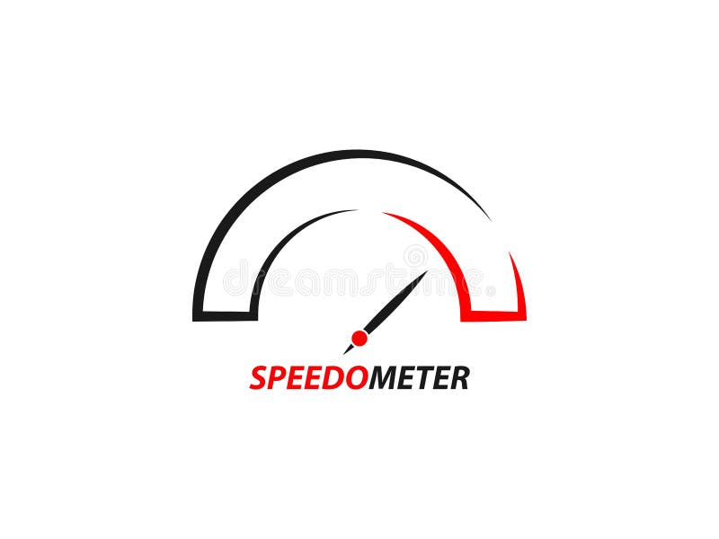 Speedometer Logo Template, Fast Racing Logotype, Car Speedometer Logo ...